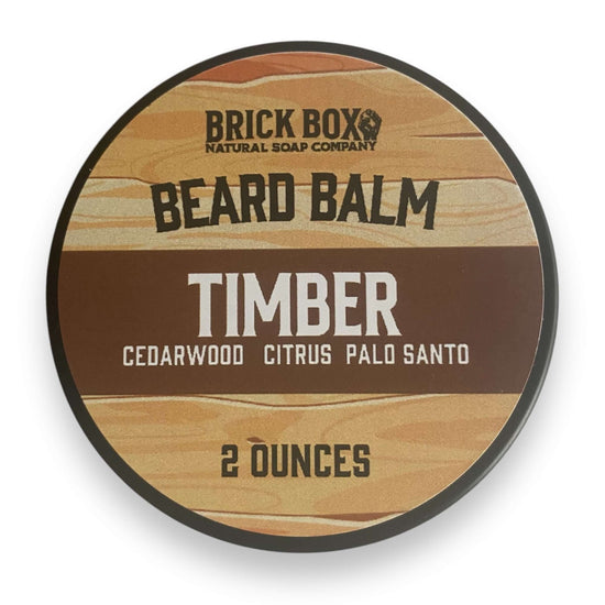 Natural Beard Balm | Timber Beard Balm by Brick Box – Brick Box Natural ...